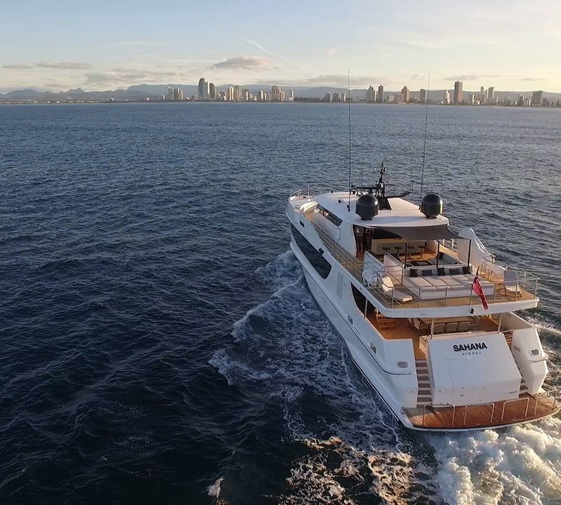 SAHANA Yacht Charter Details, Oceanfast Luxury Motor Yacht ...